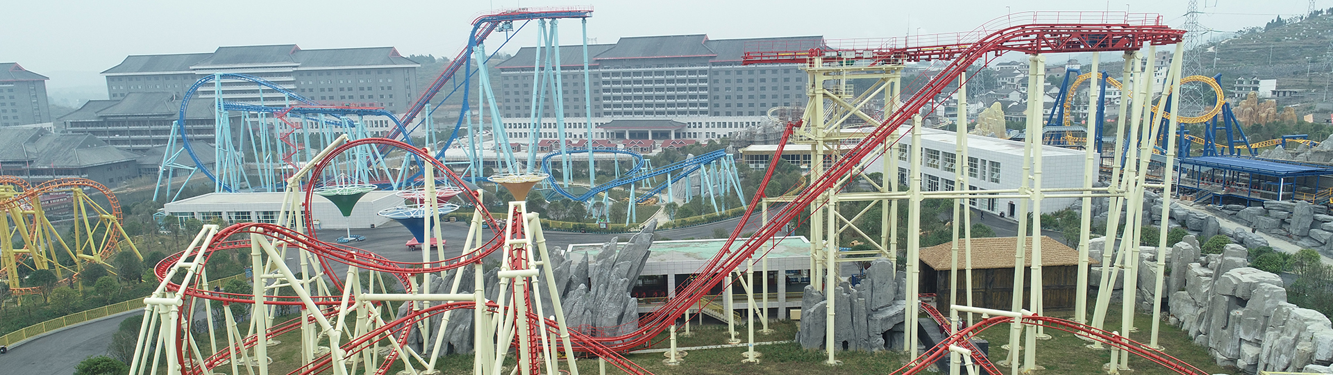 Thrilling Amusement Roller Coaster Tilting Coaster Ksc-24b | Jinma